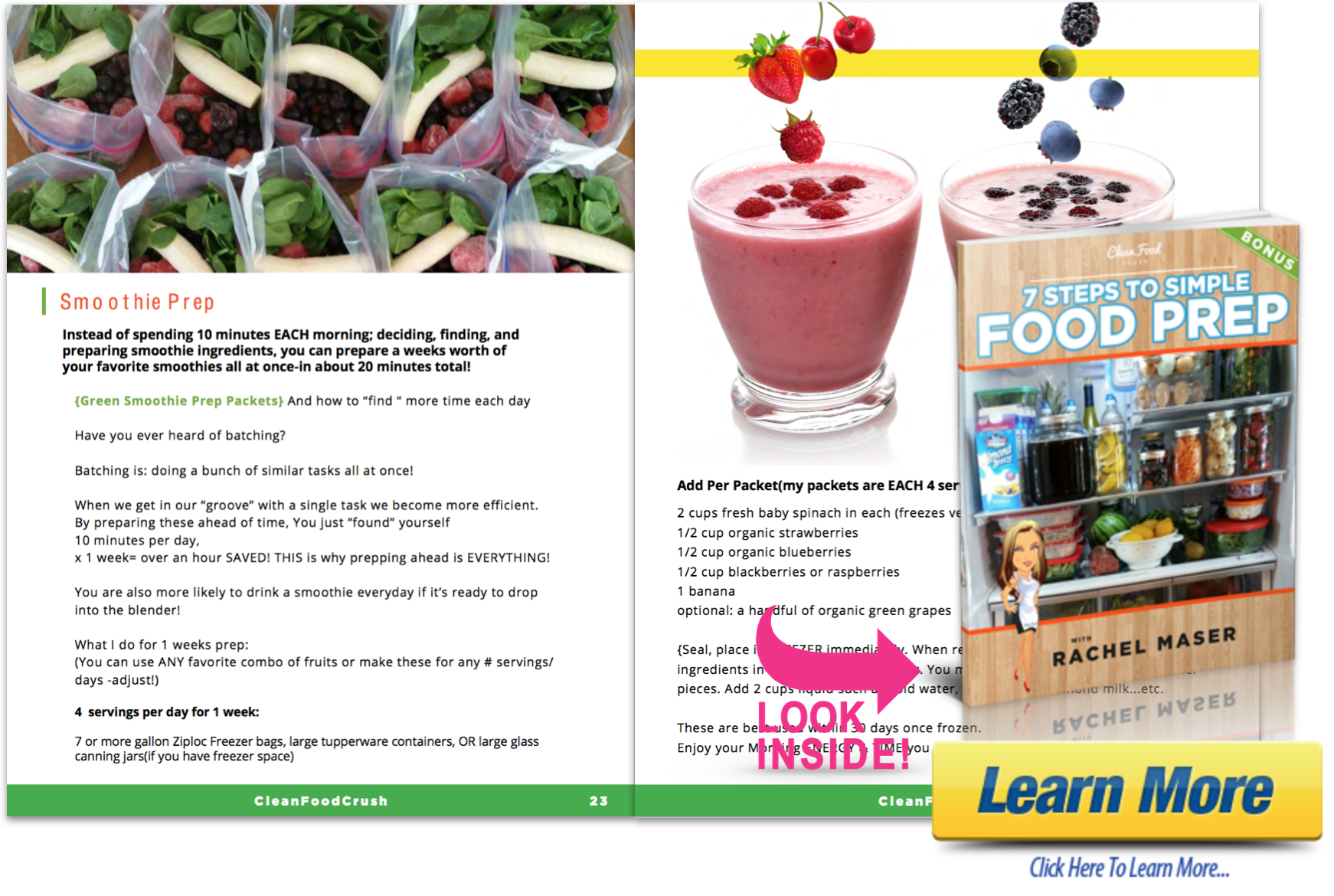 Green Smoothie Prep Packets {And how to “find” more time each Day ...