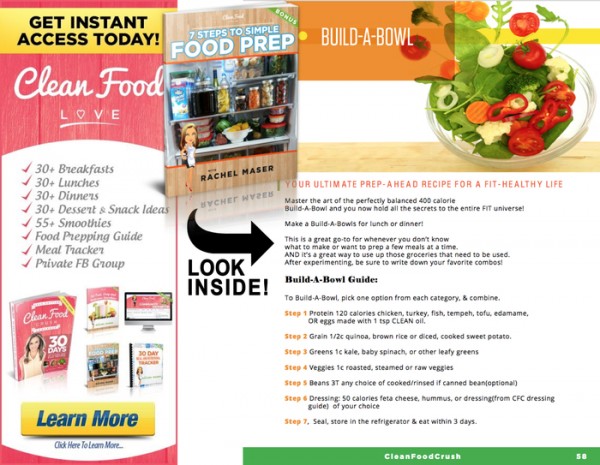 Make a Clean Eating Build-A-Bowl for Lunch or Dinner! | Clean Food Crush