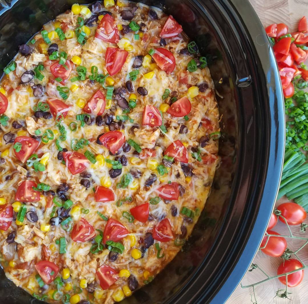 Crock-Pot Burrito Bowls | Clean Food Crush