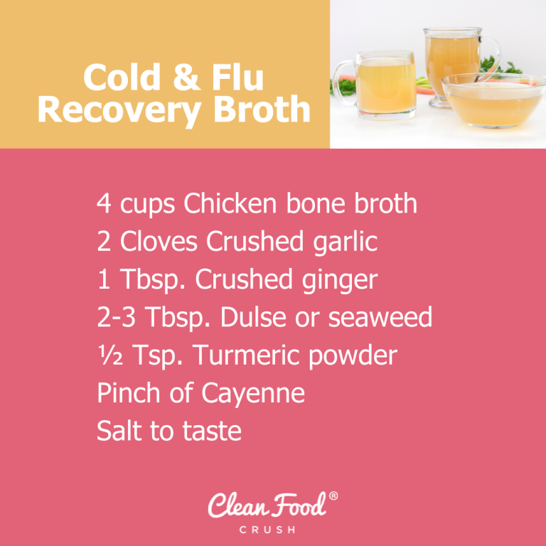 7 Foods & SuperHerbs for Speedy Cold Recovery | Clean Food Crush