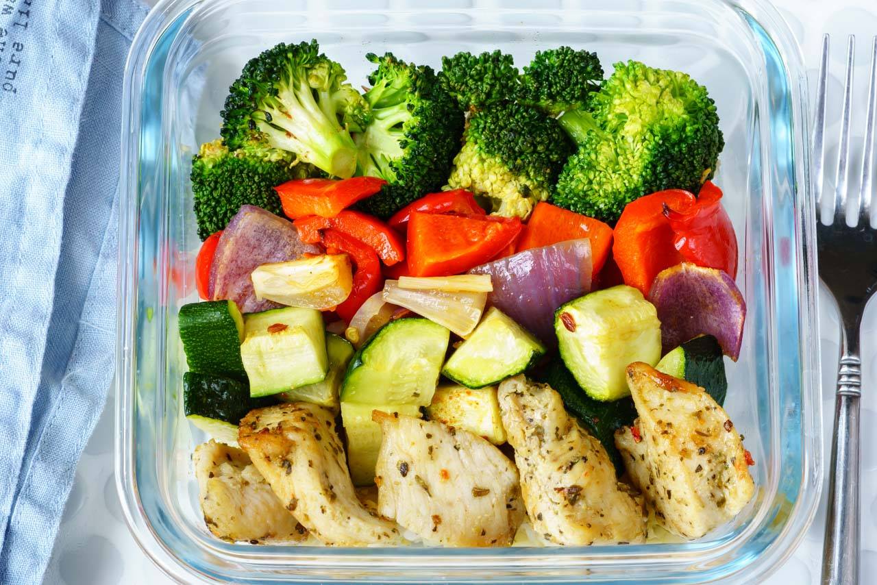 Eat Clean Meal Prep Made Simple: Roasted Chicken and Veggies! | Clean ...