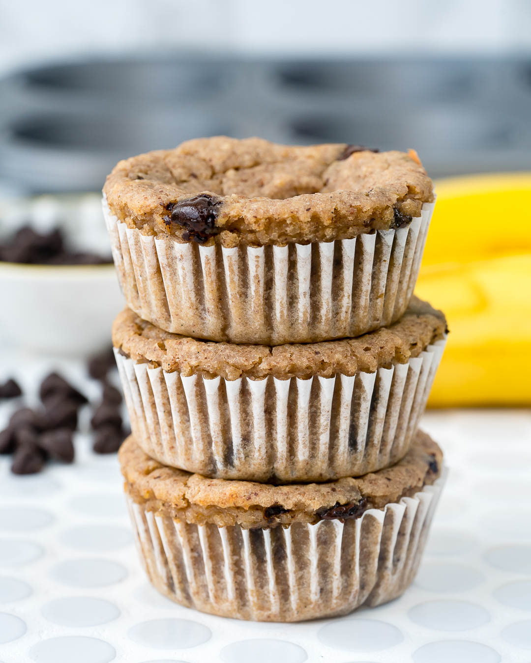 Yummy Flourless Banana Chocolate Chip Muffins in 5 Simple Steps ...
