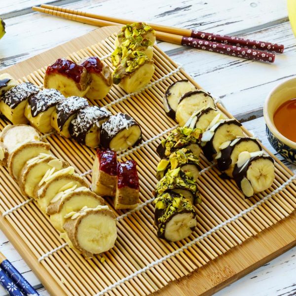 A Creative Banana Sushi Party is Healthy Fun for the Whole Family ...