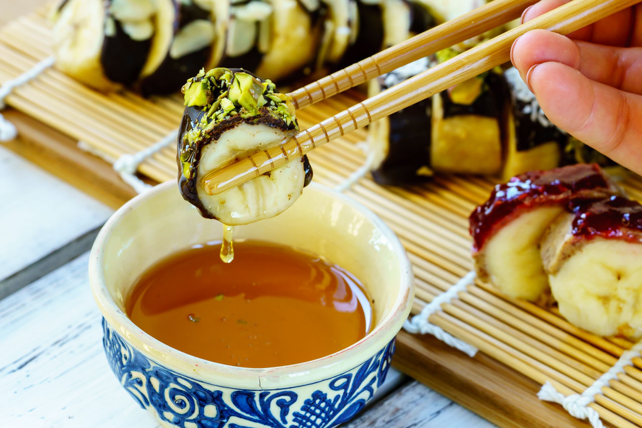 A Creative Banana Sushi Party is Healthy Fun for the Whole Family ...