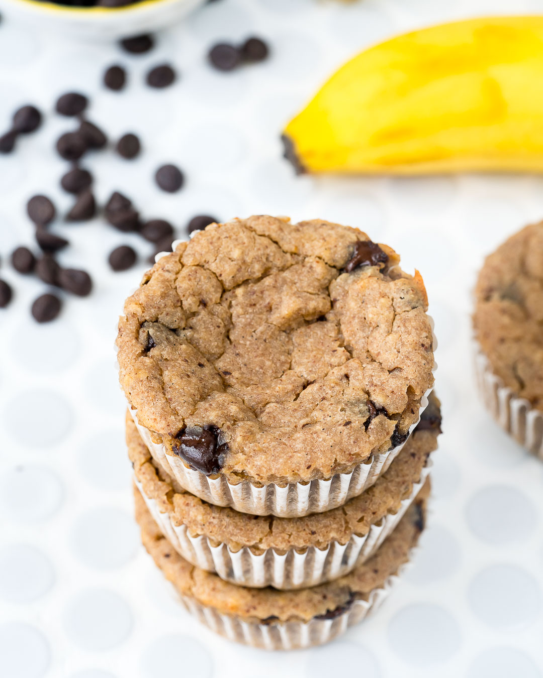 Yummy Flourless Banana Chocolate Chip Muffins in 5 Simple Steps ...