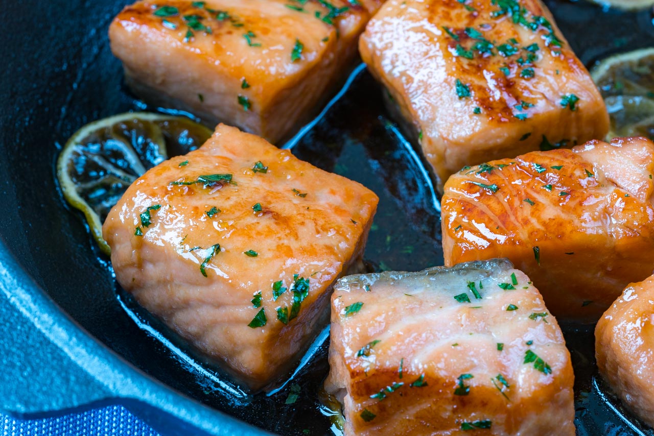Honey Lime Salmon is a Quick Clean Eating Dinner Idea! | Clean Food Crush