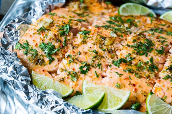 This Honey Garlic & Lime Salmon is FAST and Super Healthy! | Clean Food ...