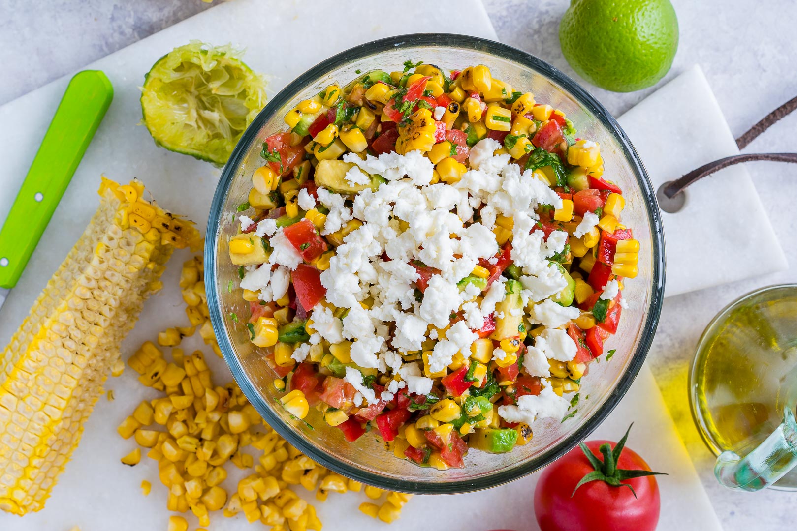 This Grilled Sweetcorn Salsa is PERFECT for Summer! | Clean Food Crush