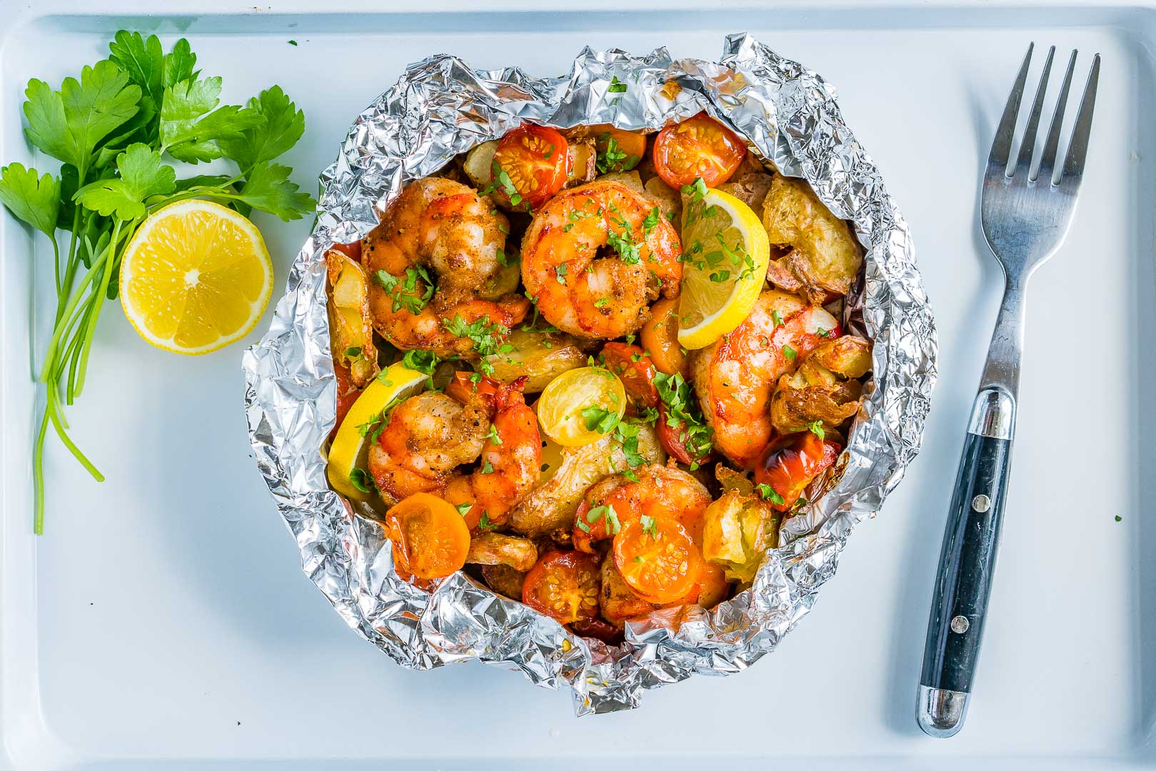 Honey Garlic Shrimp Packets are an Easy & Clean Meal Prep Idea! | Clean ...