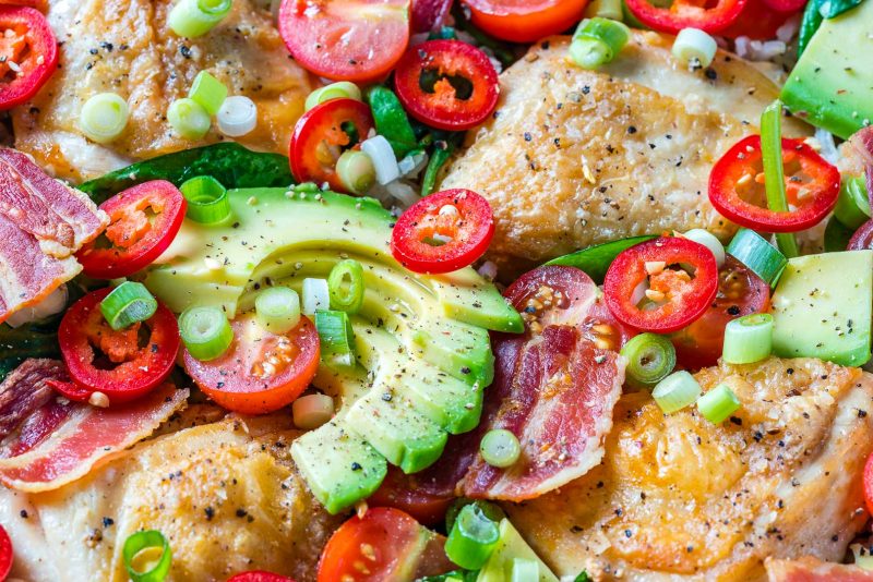 Fresh BLT Skillet Recipe for Bacon Lovers Who Eat Clean! | Clean Food Crush