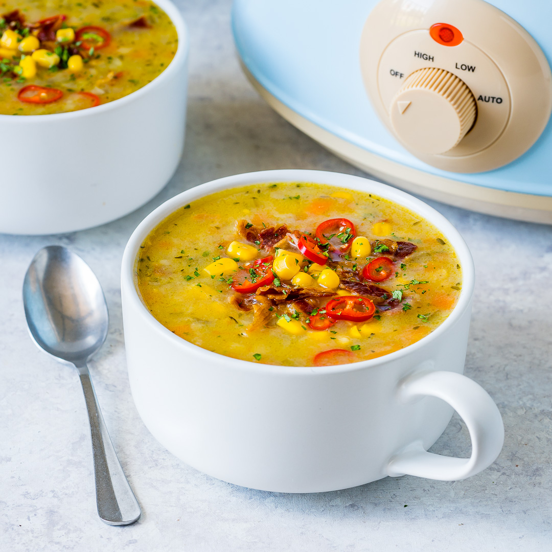 This Slow Cooker Corn Chowder is Dairy Free and Tasty as Can Be ...