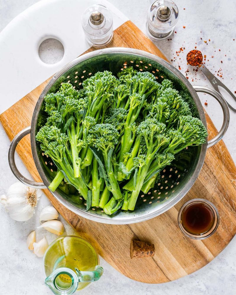This Tangy-Honey Roasted Broccolini is a Winning Side Dish! | Clean ...