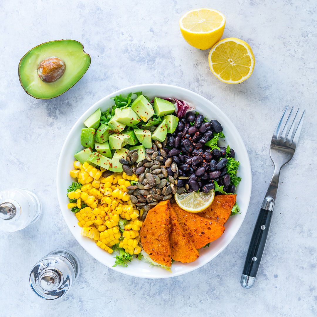 Clean Eating Southwest Style Pumpkin Power Bowls! | Clean Food Crush