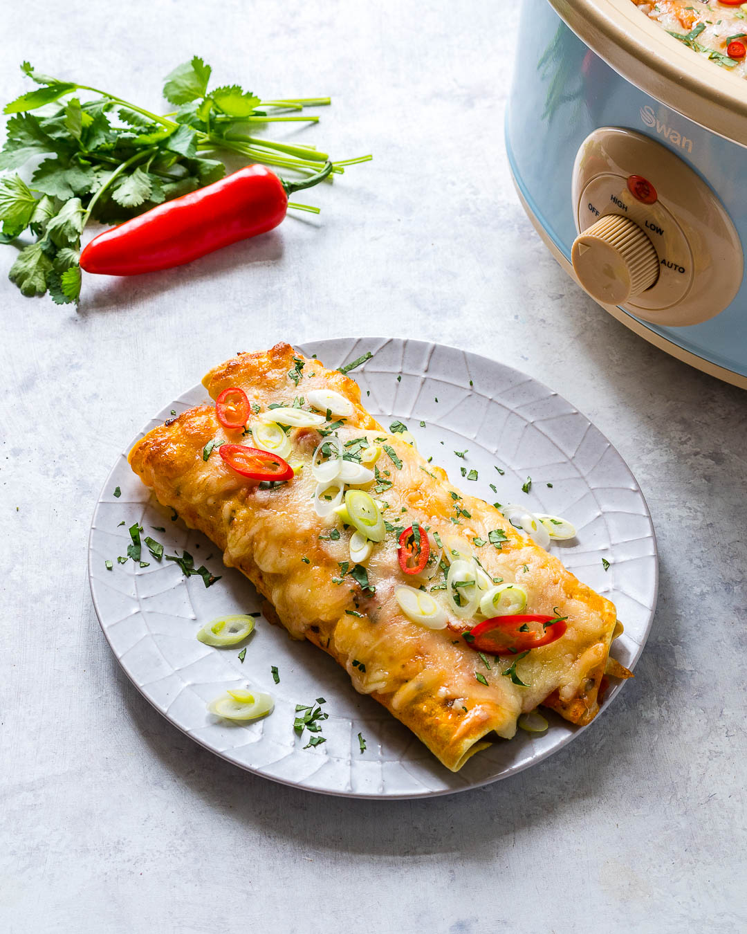 These Clean Eating Slow Cooker Enchiladas are Everything! | Clean Food ...