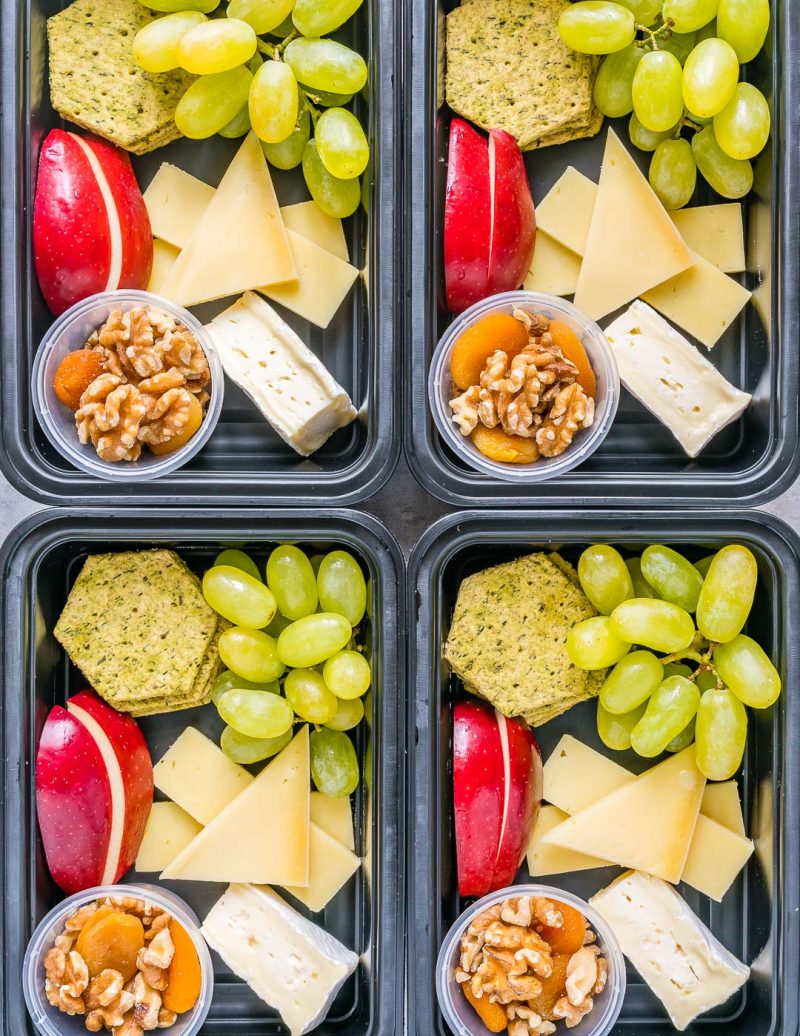 Cheese + Fruit Bistro Boxes for CLEAN Grab-n-Go Snacking! | Clean Food ...