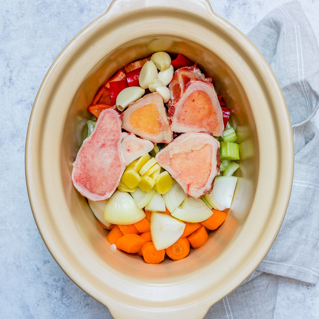 Slow Cooker Homemade Bone Broth to Lower Inflammation and Heal Your Gut ...