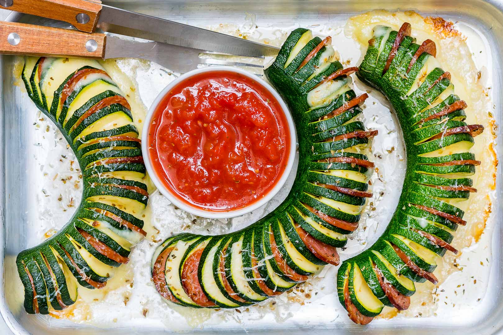 Pizza Stuffed Zucchini for Clean Eating FUN with the Family! | Clean ...