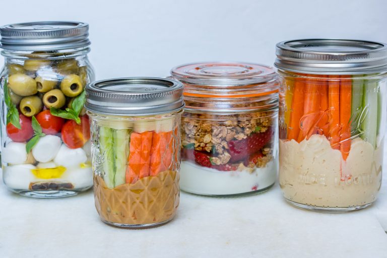 Mason Jar Snacks 4 Ways to Eat Clean + Prep Ahead! | Clean Food Crush