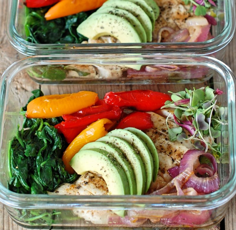 Roasted Sweet Pepper Meal Prep Bowls are SUPER Yummy and Clean! | Clean ...