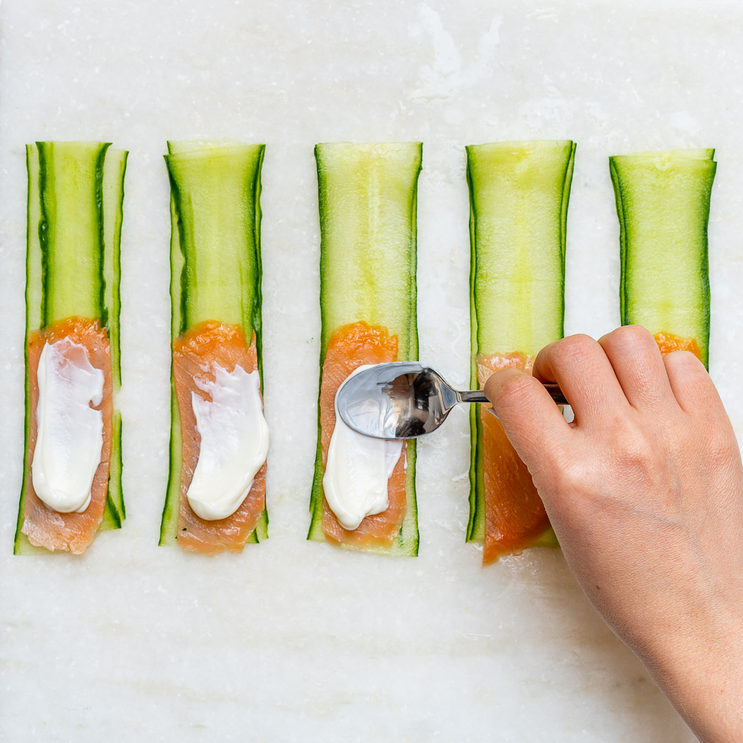 These Clean Eating Smoked Salmon Cucumber Rolls are Simple and Fun ...