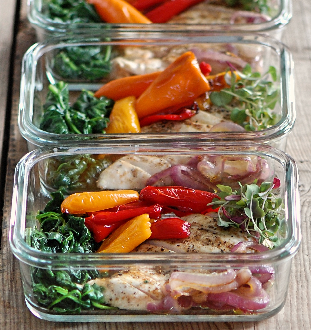 Roasted Sweet Pepper Meal Prep Bowls are SUPER Yummy and Clean! | Clean ...