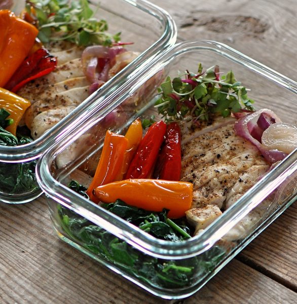 Roasted Sweet Pepper Meal Prep Bowls are SUPER Yummy and Clean! | Clean ...