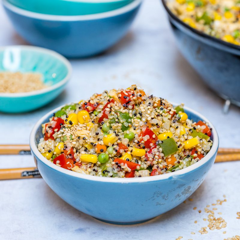 This Clean Eating Quinoa Fried “Rice” is Healthy and So Yummy! | Clean ...