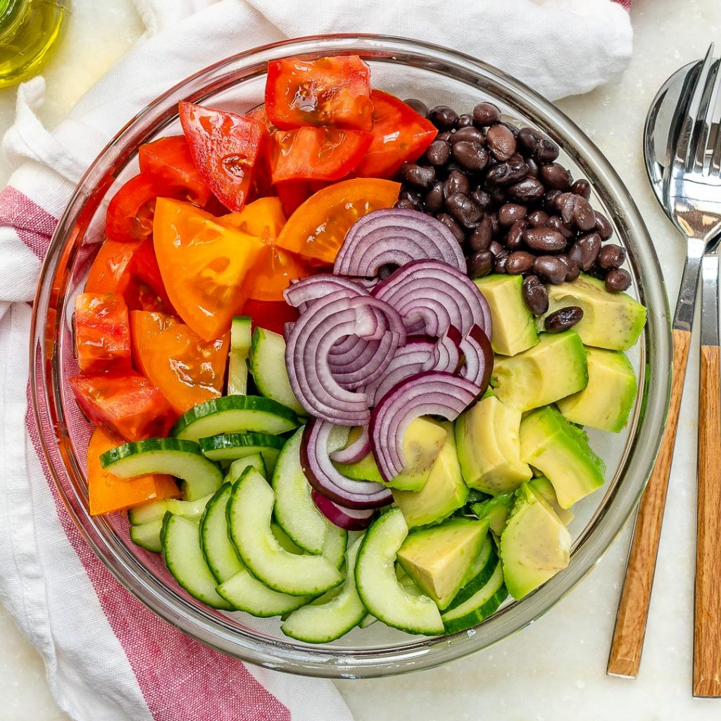 This Avocado + Black Bean Salad is the BEST Ever! | Clean Food Crush