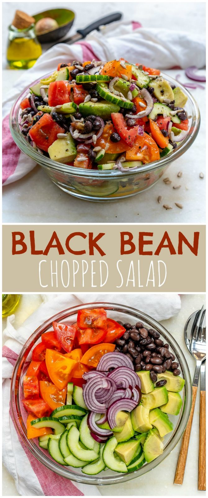 This Avocado + Black Bean Salad is the BEST Ever! | Clean Food Crush