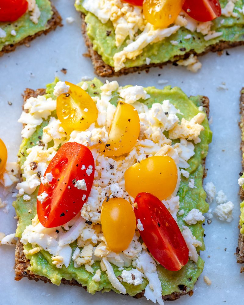 Grated Egg + Avocado Toast for the Perfect Quick & Clean Protein Snack ...