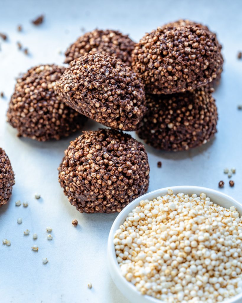 No-Bake Chocolate Quinoa Crispy Treats are Clean Eating Approved ...