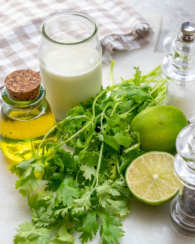 Creamy Cilantro Lime Dressing for Clean Eating! | Clean Food Crush