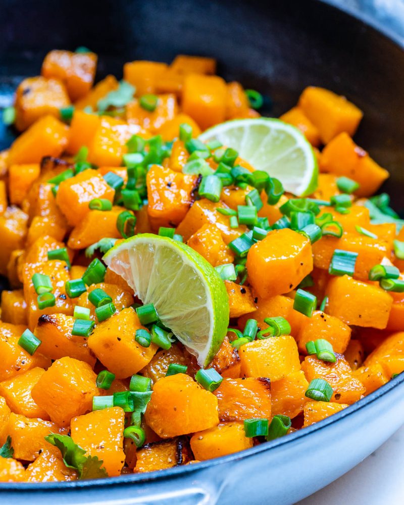 This Easy Butternut Squash Skillet Makes the Perfect Clean Eating Side ...