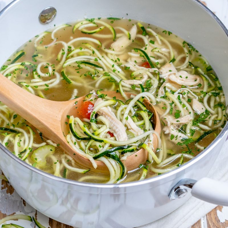 Eat this Nourishing Chicken Zoodle Soup to Lower Inflammation and Boost ...