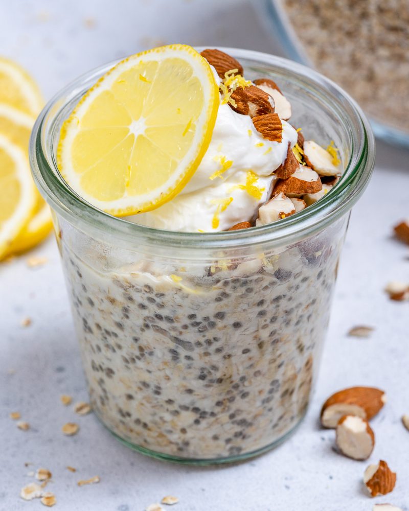 Clean Eating Overnight Oats 4 Ways for Breakfast Meal Prep! | Clean ...