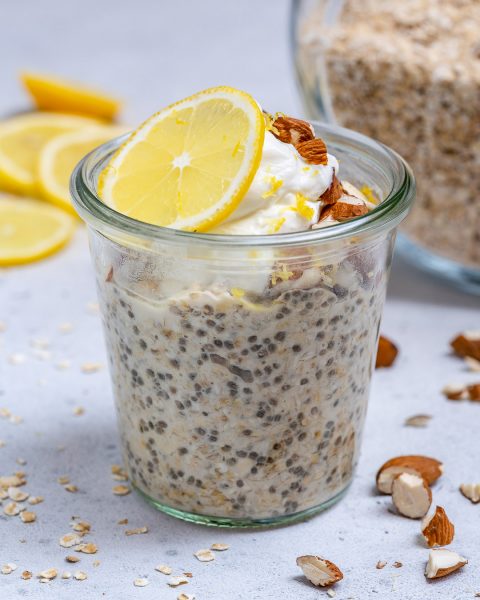 Clean Eating Overnight Oats 4 Ways for Breakfast Meal Prep! | Clean ...