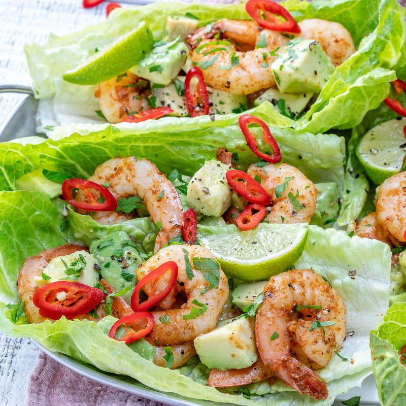 Chili Lime Shrimp Wraps for Light and Fresh Clean Eating! | Clean Food ...