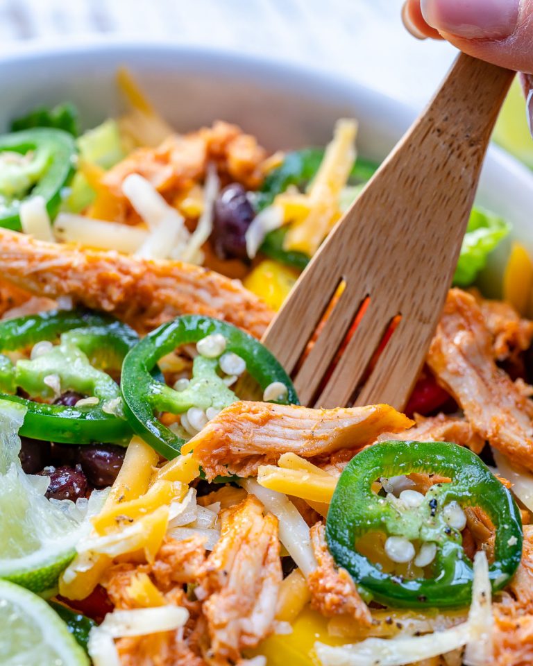 This Clean Buffalo Chicken Salad is Exploding with Flavor! | Clean Food ...