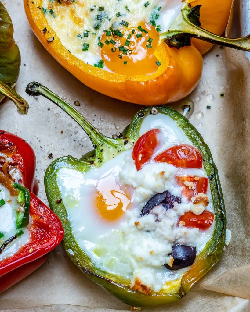 Egg Stuffed Breakfast Peppers 3 Ways for Epic Clean Eating Anytime ...