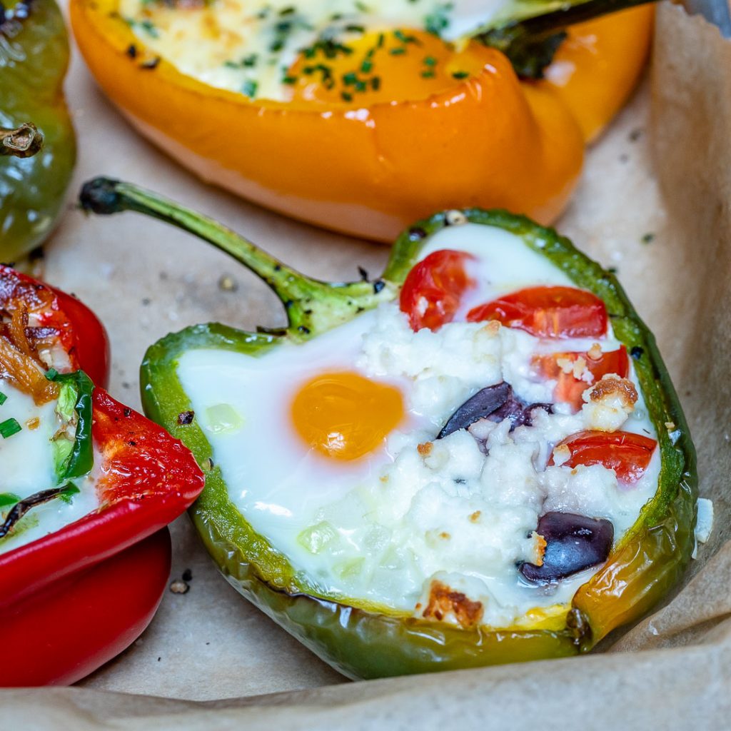Egg Stuffed Breakfast Peppers 3 Ways for Epic Clean Eating Anytime ...
