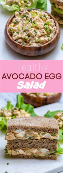 This Healthy Avocado Egg Salad is Protein Rich and Super Yummy | Clean ...