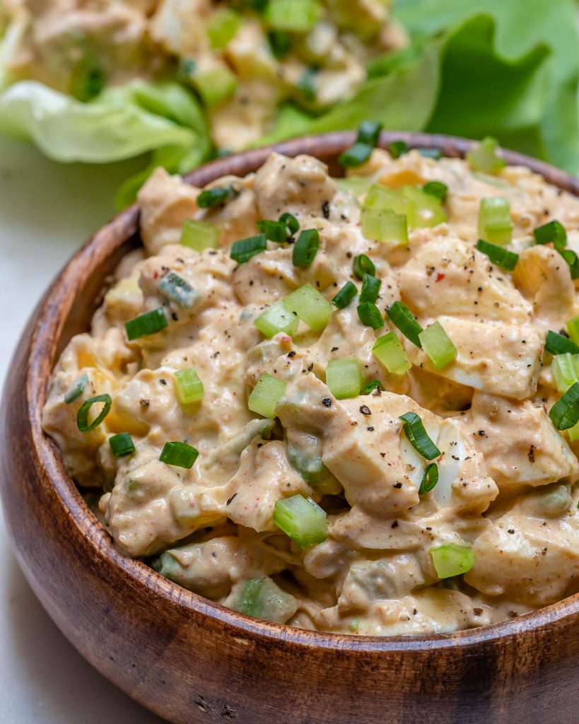 This Healthy Avocado Egg Salad is Protein Rich and Super Yummy | Clean ...