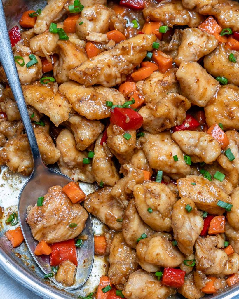 This Healthier Sweet & Spicy Chicken is Great for Clean Eating Meal ...