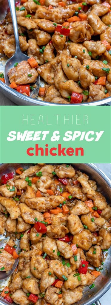 This Healthier Sweet & Spicy Chicken is Great for Clean Eating Meal ...