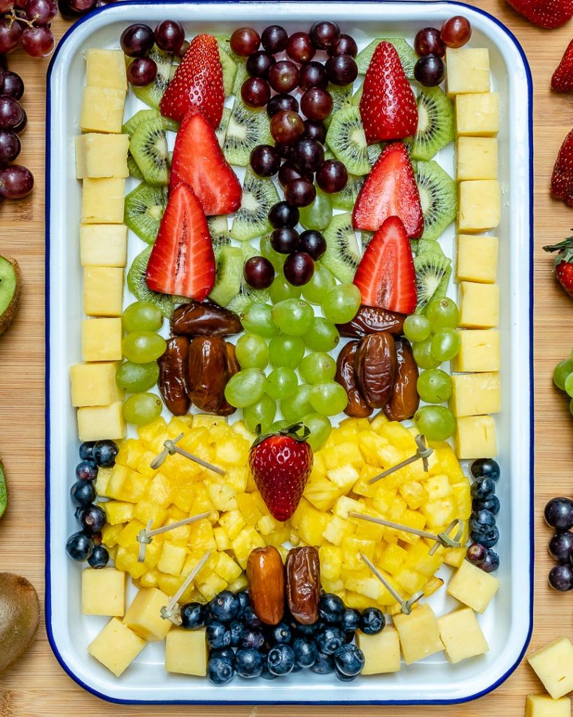 Get Creative with this Fruit + Cheese Easter FUN Platter! | Clean Food ...