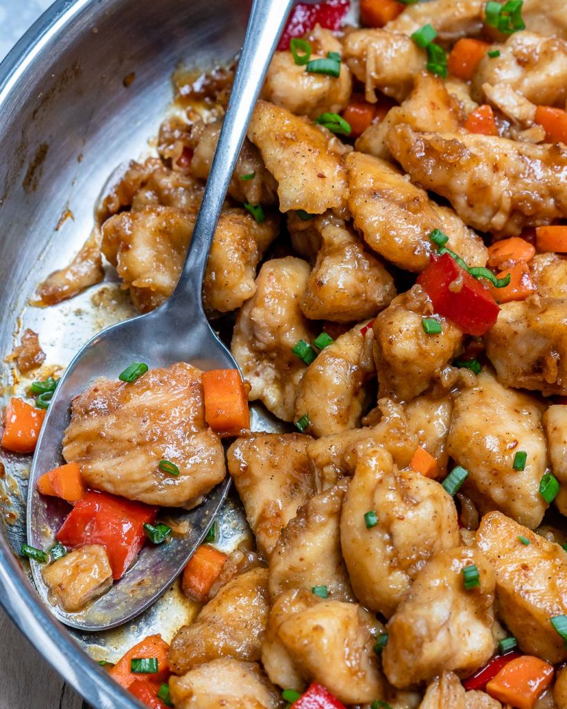 This Healthier Sweet & Spicy Chicken is Great for Clean Eating Meal ...