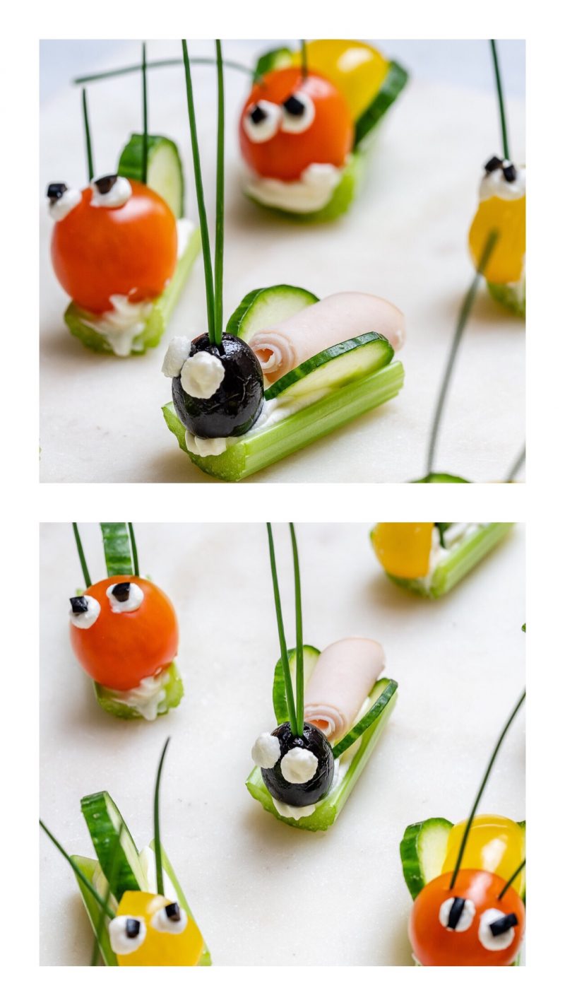 Super FUN Veggie Bug Snacks are PERFECT for Children’s Party’s or Craft ...