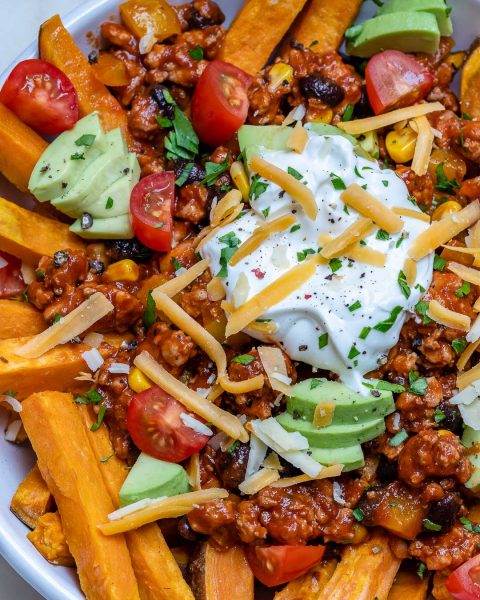 Make these Chili Sweet Potato Fries for Clean Eating Heaven! | Clean ...