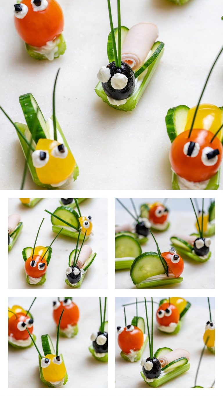 Super FUN Veggie Bug Snacks are PERFECT for Children’s Party’s or Craft ...