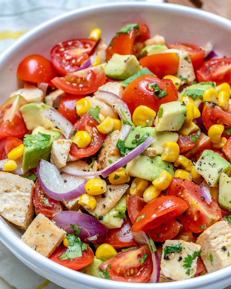 Avocado Chicken Salad for Fresh Clean Eating! | Clean Food Crush